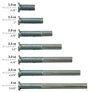 Weight Bolts